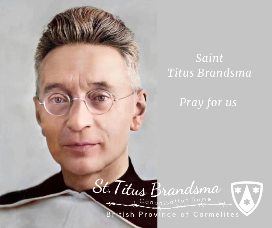 Saint Titus Brandsma, pray for us! | National Shrine of Saint Jude